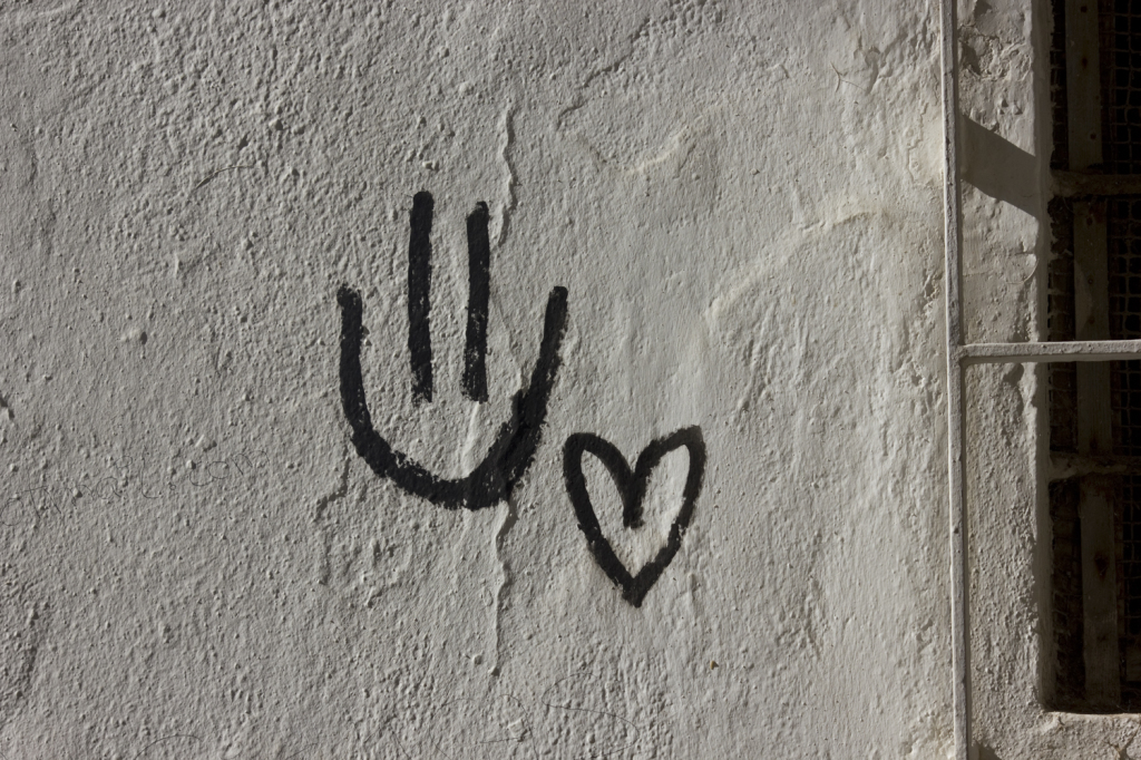 hamsa and the representation of hands in graffiti - MISH AMINOFF