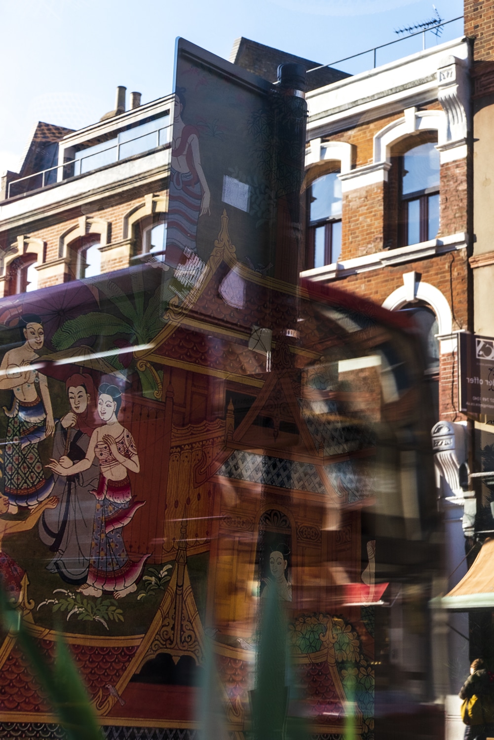 Street Abstracts & Illusions featuring London Buses - MISH AMINOFF