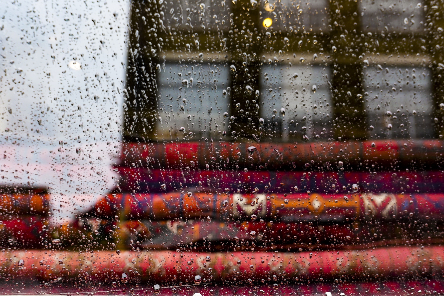 Wet Frowns, Rainy Day Abstracts & Landscapes - MISH AMINOFF